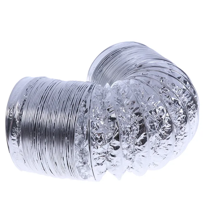 4 inch 100mm Ventilator Pipe PVC Aluminum Tube Air Ventilation Pipe ...