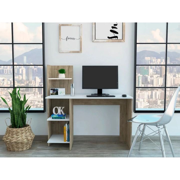 Large Combinations Workstations Computer Desk with Storage 6 Storge ...