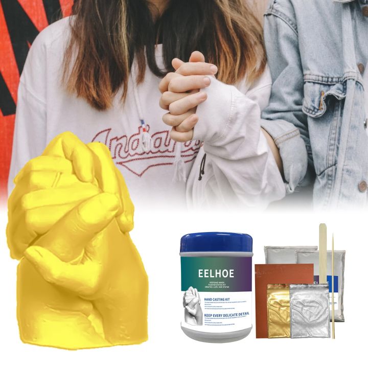 Creative Keepsake Hands Casting Kit Large DIY Plaster Statue Molding ...