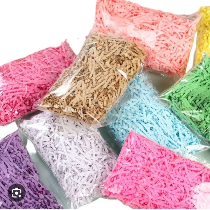 Shredded paper fillers for gift packaging.gift packing essentials(40 ...