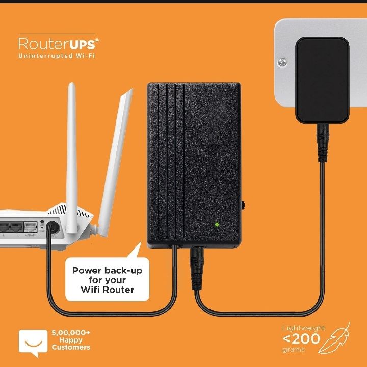 high quality 12v Router Power bank With Adapter For WiFi Routers ...