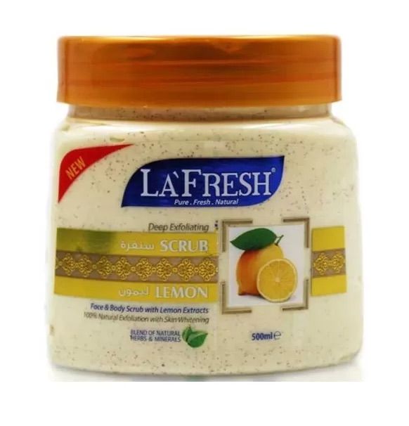 Lafresh lemon scrub 500ml | Daraz.lk