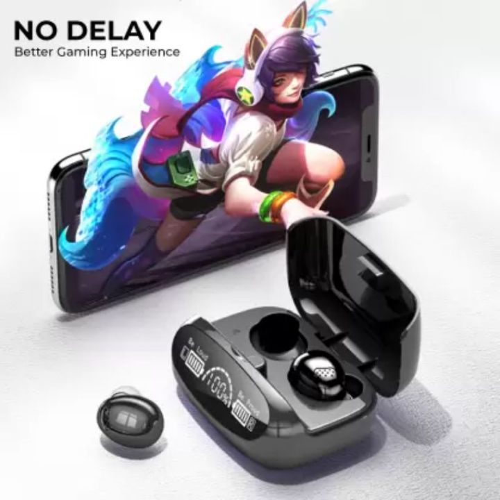 M32 TWS 5.1 Low Latency Gaming Wireless Earbuds With Powerbank | Daraz.pk