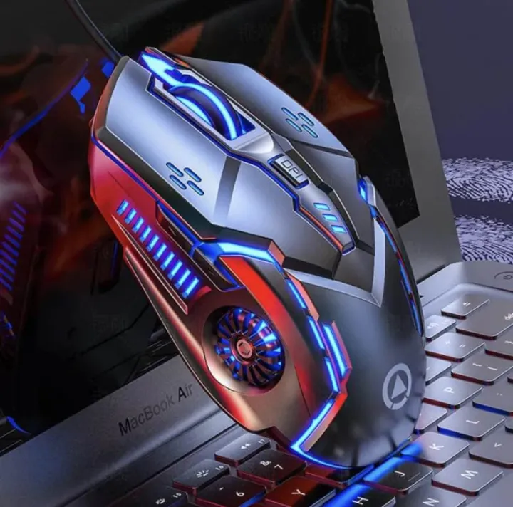 Gaming Mouse RGB with 3200dpi - Breathing LED USB Wired Optical ...