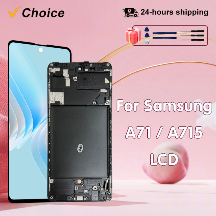 AMOLED For Samsung Galaxy A71 LCD SM-A715GM Touch Digitizer Assembly ...