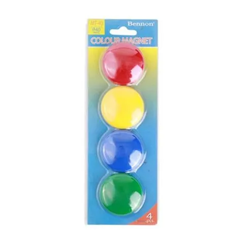 Magnetic Ben mt40 assorted colors (4 Pack) | Shop.com.mm