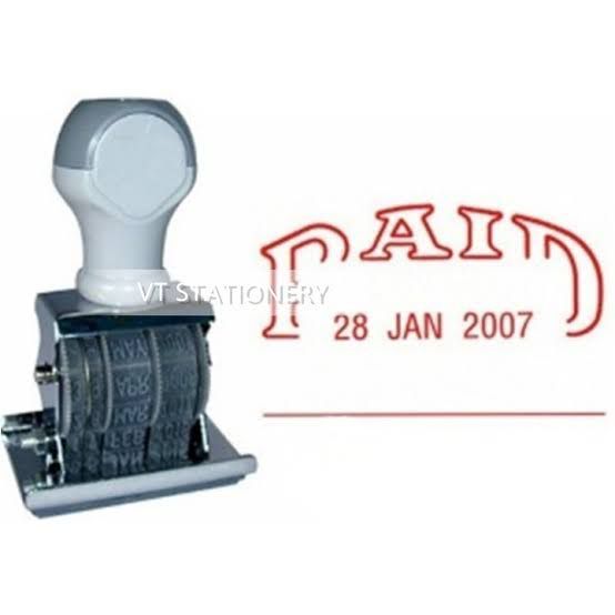 Normal date seal stamp/paid stamp seal/date and paid stamp seal for ...