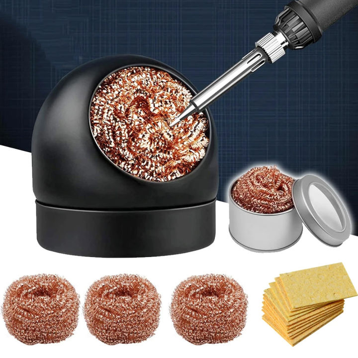 Desoldering Soldering Cleaning Ball Iron Mesh Filter Cleaning Nozzle ...