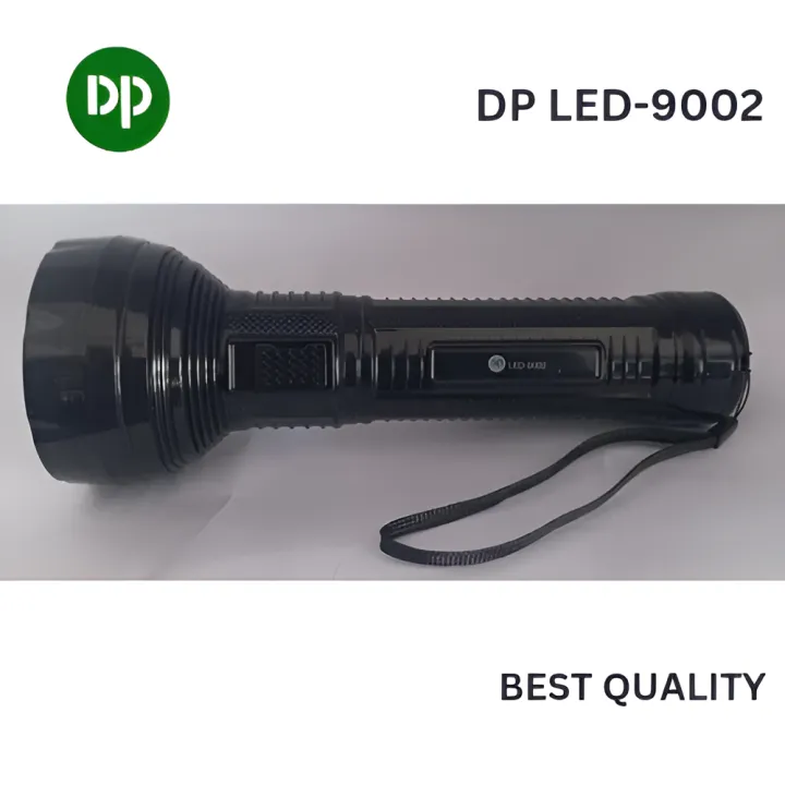 DP LED-9002 Rechargeable LED Torch Light Long Range, Best Quality ...