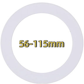 LED Spotlight Downlight O Rings White Lampshade Ring Adapter Concealed ...