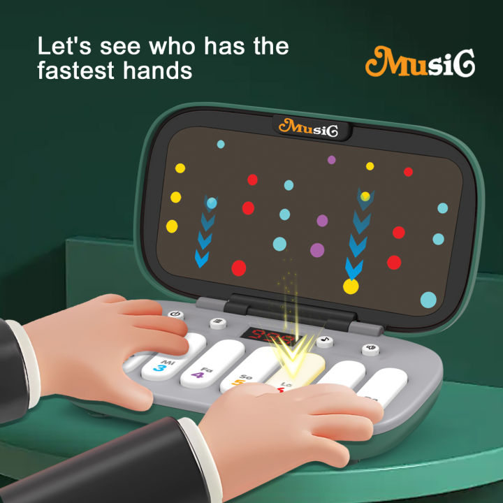 Electronic Music Rhythm Puzzle Game Machine Montessori Pockets Travel ...