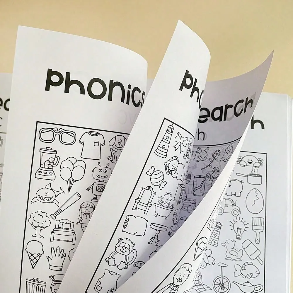 Read And Find Phonics Workbook Preschool and Kindergarten Learning ...