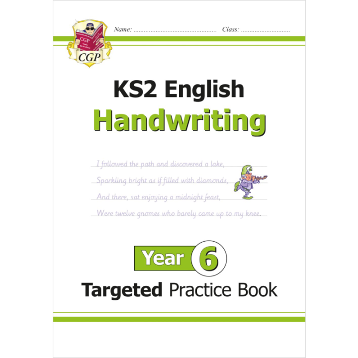 KS2 English Targeted Practice Book Handwriting Year 6 CGP Books ...