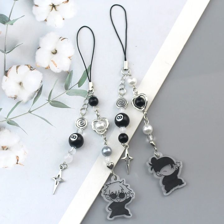 Anime Keychain Geto Suguru Satoru Gojo JJK Phone Charm Accessories ...