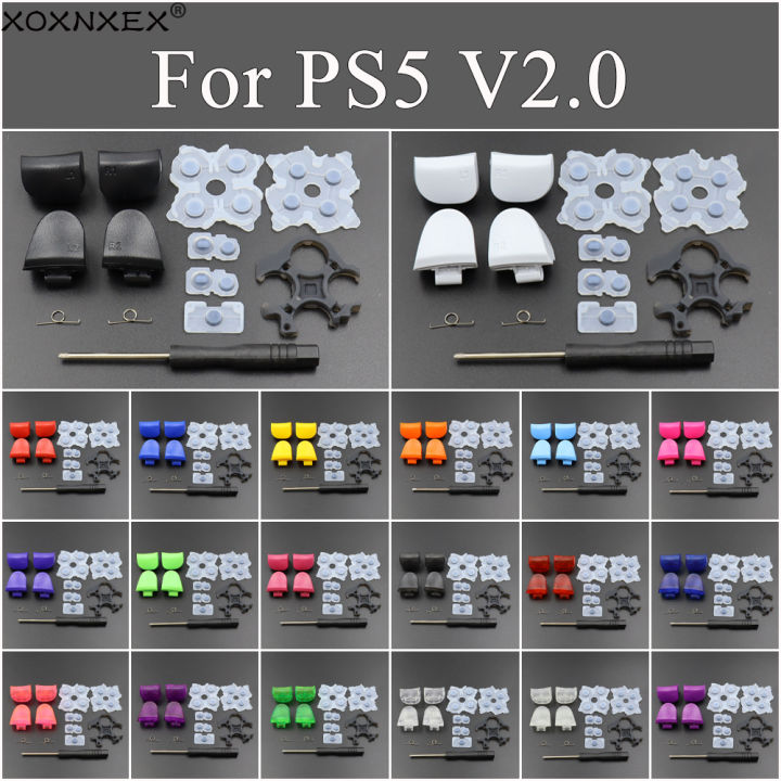 1Set For PS5 V2 Controller L1 R1 L2 R2 Trigger Buttons Analog Stick ...