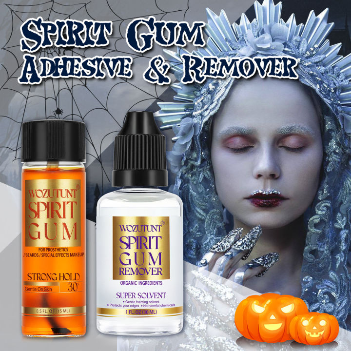 Halloween Professional Prosthetic Makeup Glue Strong Adhesive Spirit ...