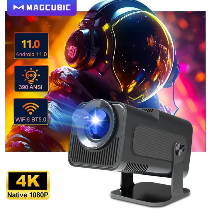 HY320 4k and HY320 mini HD Projector Android 11 Dual WiFi6 BT5.0 ...