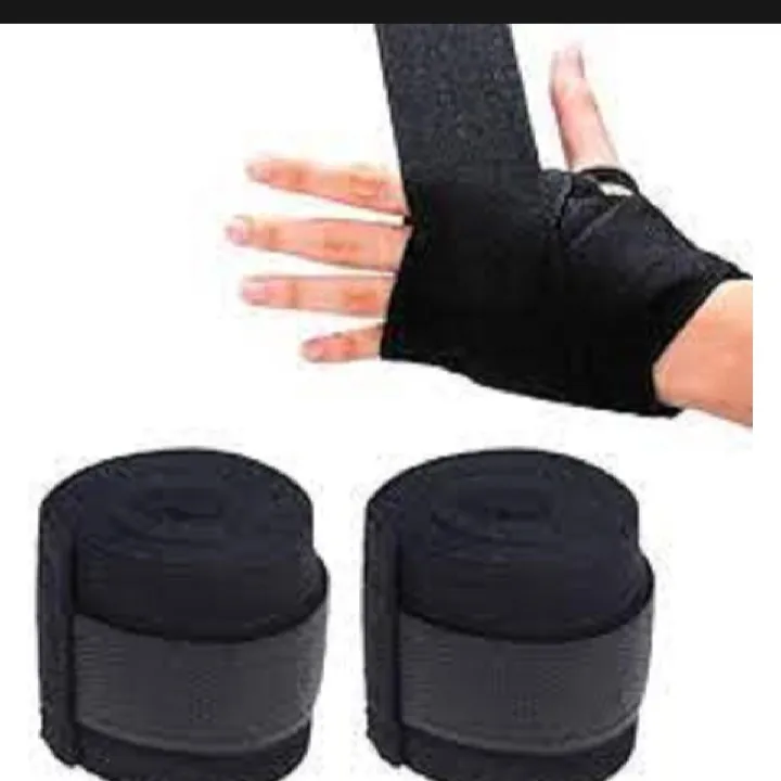 Pair of Hand wraps, Weightlifting, boxing patti, boxing gloves wraps ...