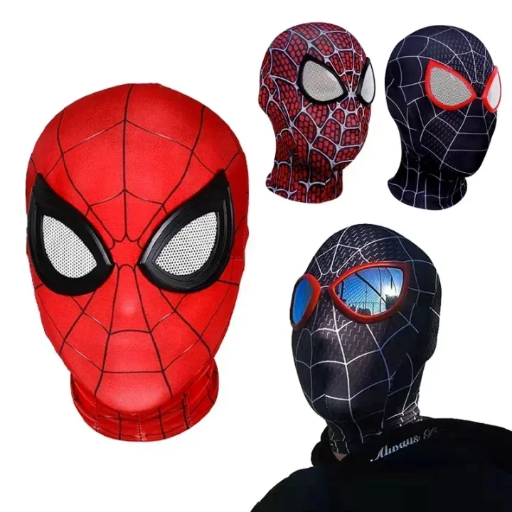 For Women Men Children Birthday Gift Marvel Spiderman Cosplay Masks ...