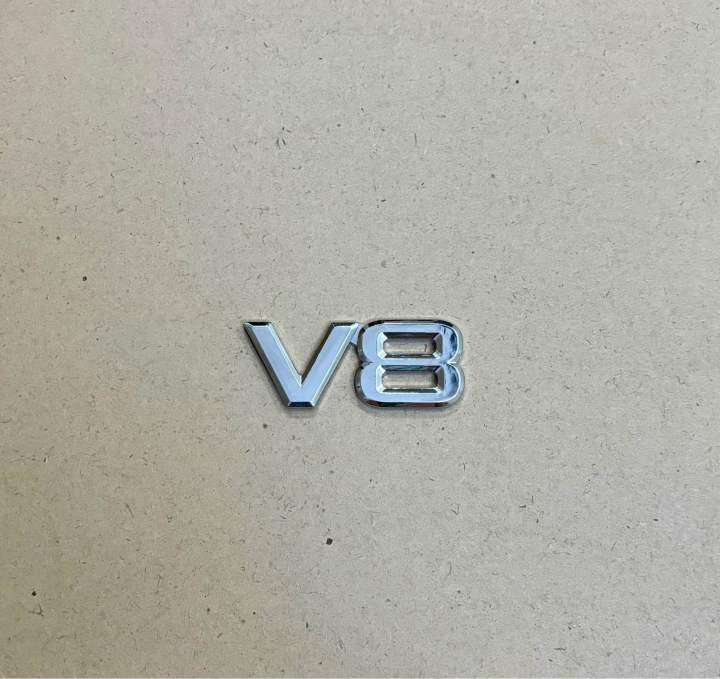 Toyota V8 Rear badge emblem | Daraz.pk