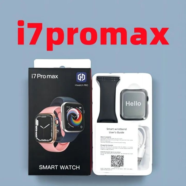 Smart Watch i7 Pro Max Bluetooth Call DIY WatchFace Sport Waterproof ...