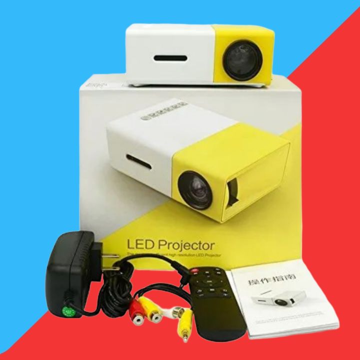 YG300 Pro LED Mini Projector 1080P Full HD Supported -Compatible ...