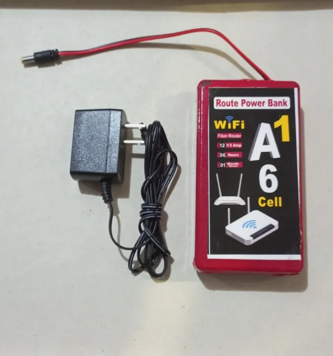 AA Fiber Router Power Bank 6Cell | Daraz.pk