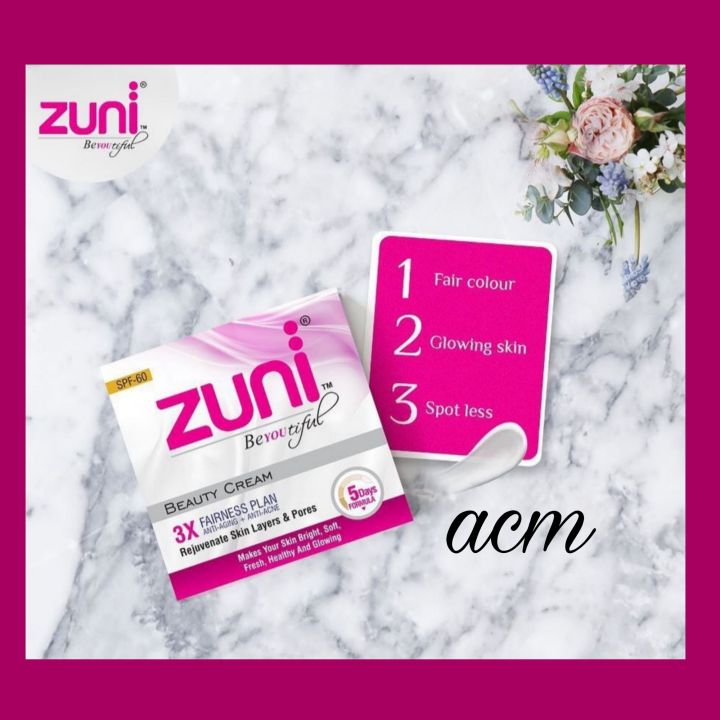 Zuni Beauty Cream 5 Days Formula Pakistan | Daraz.lk