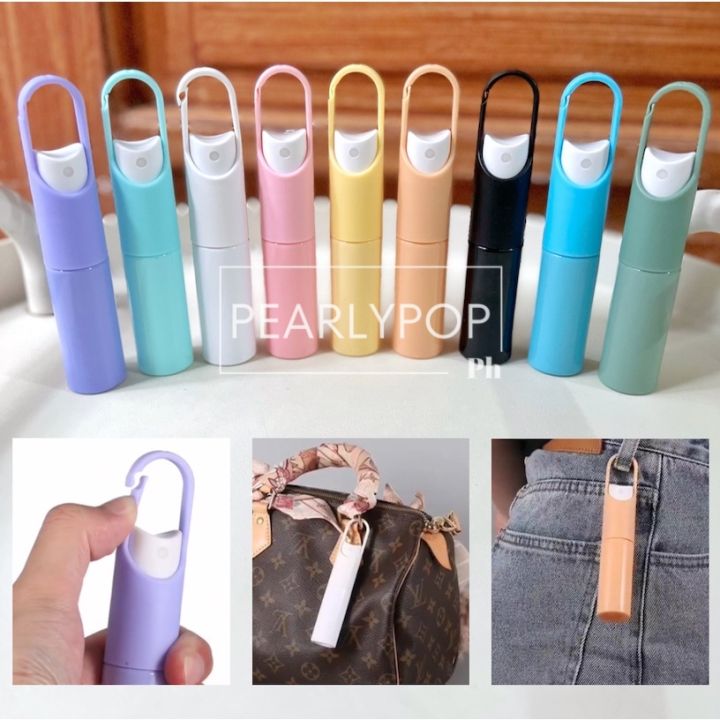 3PCS 20ml Mini Refillable Fragrance Hand Sanitizer Alcohol Hook ...