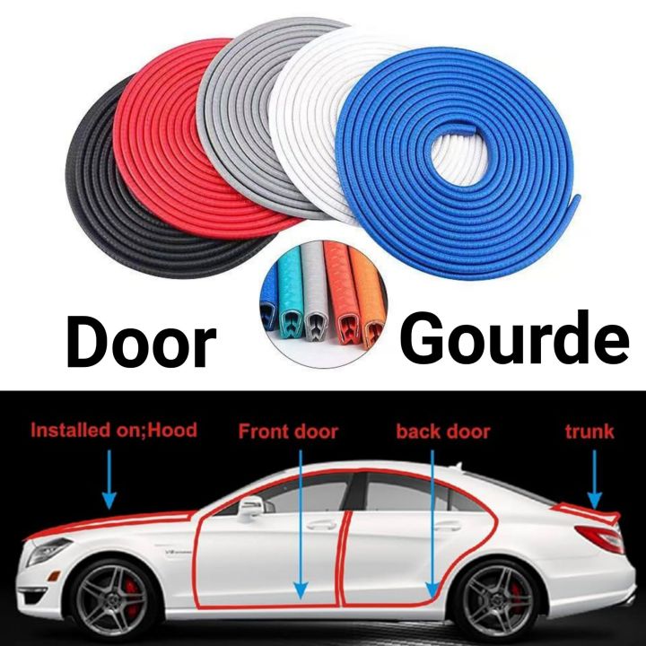 5M Car Door Edge Protector, Car Door Edge Guards Universal U Shape ...