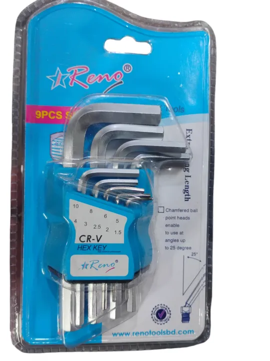 Reno Hex Key ( Professional Tools For Bike Kit Screw 8190 | Daraz.com.bd