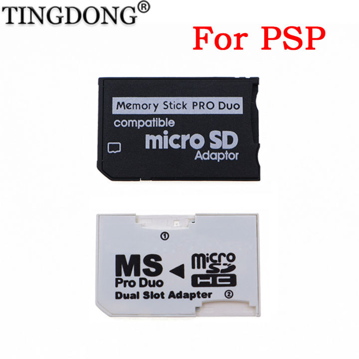 1-10PCS Memory Stick Pro Duo Card Reader For PSP TF to MS Card Adapter ...
