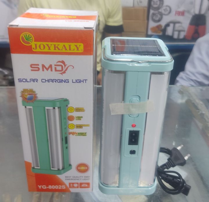yg 8002s solar charging light with cable campaign light rechargeable ...