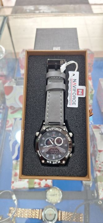 Naviforce dual clock watch with box | Daraz.lk
