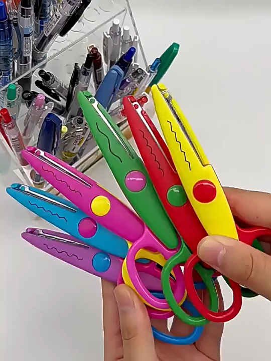 Decorative Paper Edge Scissors, Set of Scissors Zigzag Edges, Ideal For ...