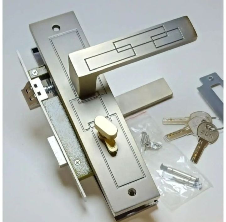 AB handle lock durable bearing machine brass cylinder with 3 keys ...