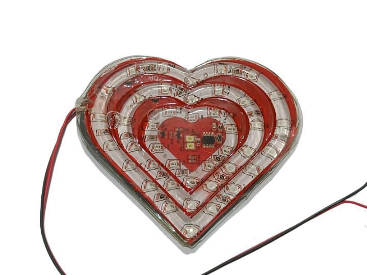 LED HEART SHAPE LIGHT FOR INTERIOR DESIGNING DC 12V | Daraz.com.np