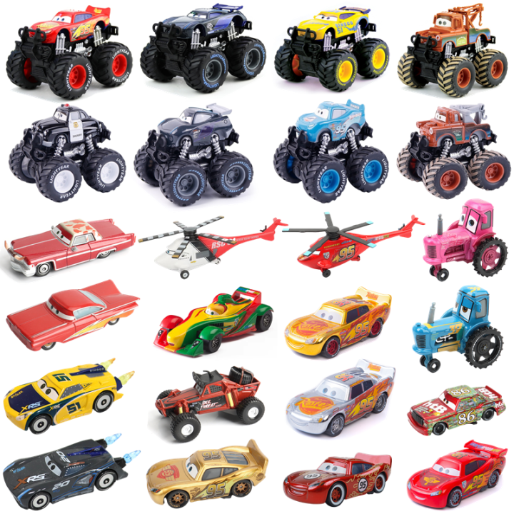 Cars Disney Pixar Cars Racing 1:55 Lightning McQueen Jackson Storm ...