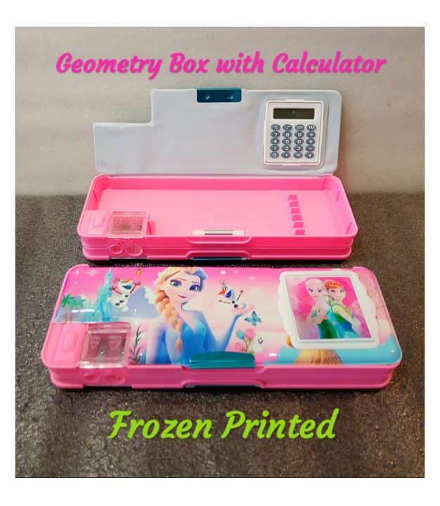Geometry Box Frozen Print with Calculater | Daraz.com.np