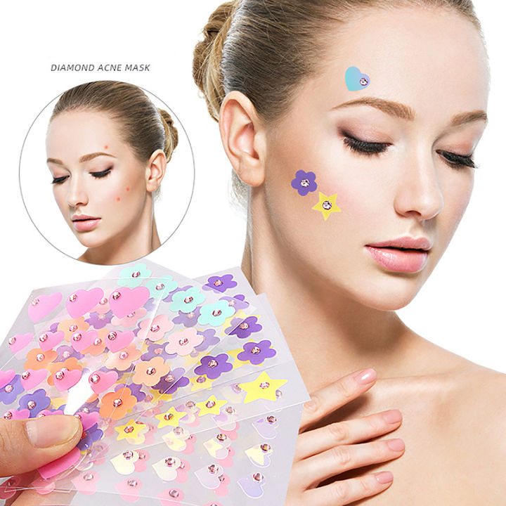 Acne Pimple Patch Sticker Waterproof Acne Treatment Pimple Remover Tool ...