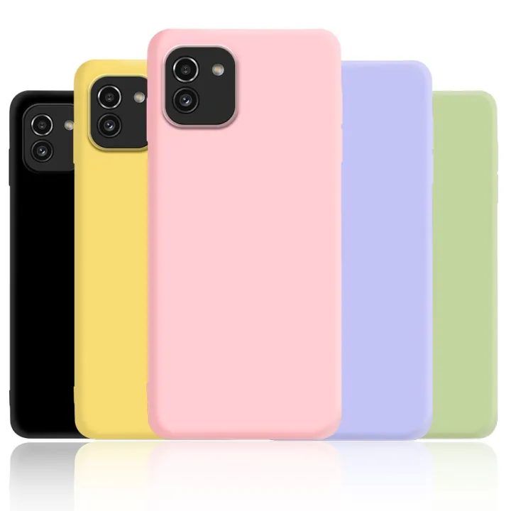 Luxury Soft Silicone TPU Back Cover For Samsung Galaxy A03 A04 A04E A05 ...