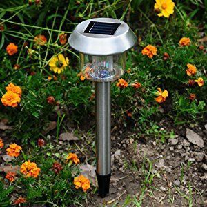 Solar powered garden lights | Daraz.lk
