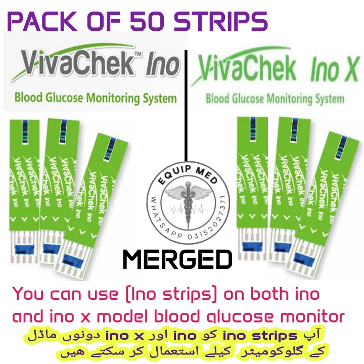 vivaxhek ino test strips, 50 Strips, Vivacheck ino strips, vivacheck ...