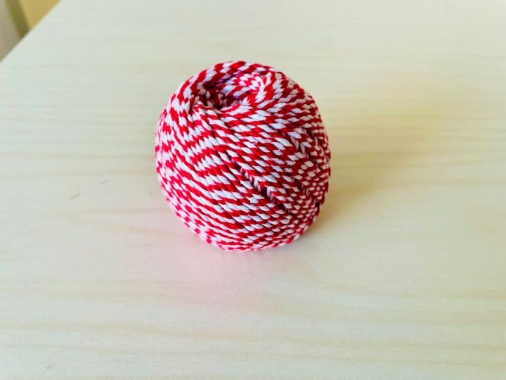 DIY Handmade Cotton Thread 1 Roll 100 Metres High Quality Rope Red ...