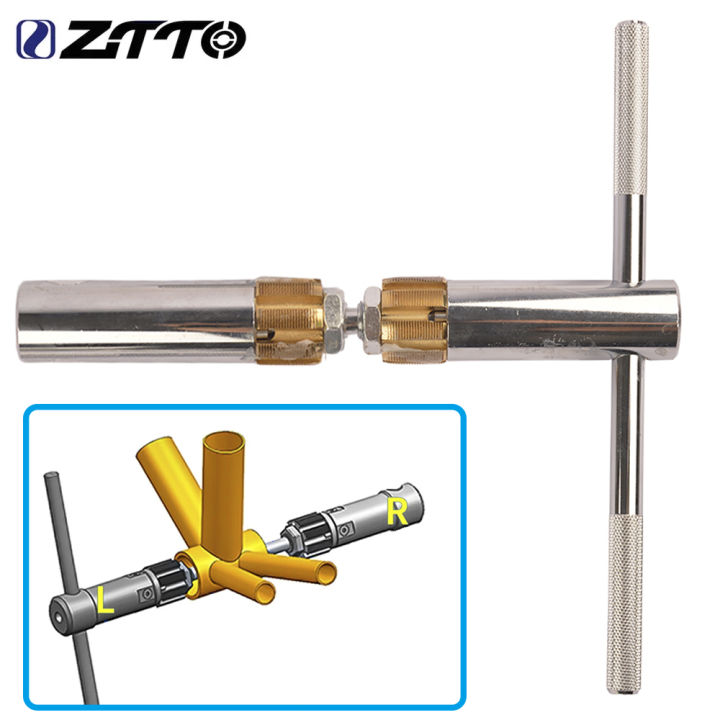ZTTO Steel Bicycle Bottom Bracket Thread Tapping Tool T47 Crank BC 1.37 ...