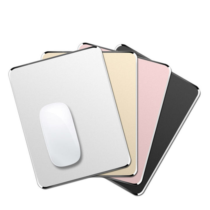 Aluminum Metal Mouse Pad Mat Hard Smooth Matte Thin Non-Slip Waterproof ...