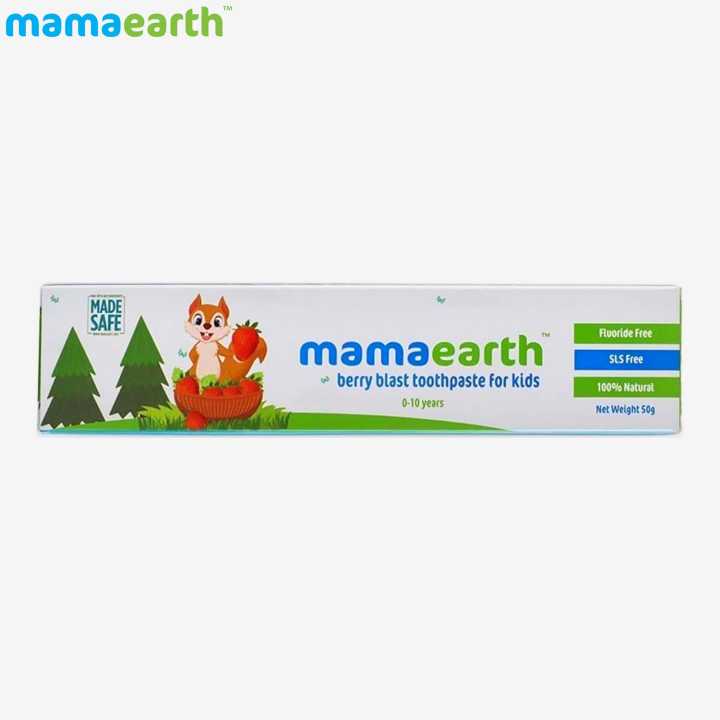 Mamaearth Berry Blast Toothpaste For Kids - 50g | Daraz.com.np
