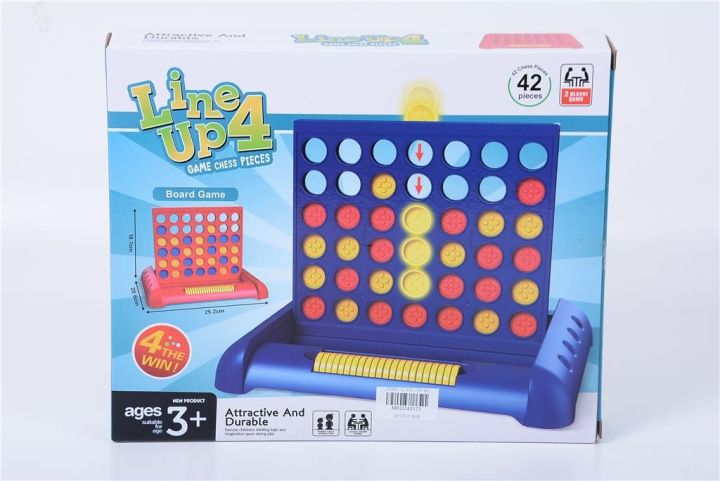 Line up 4 game set with pieces | Daraz.pk