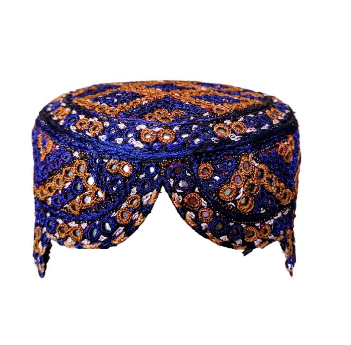 Handmade Cultural Sindhi Topi made with Two colour Commando CTC ...