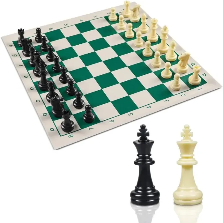 Chess roll with rubber mats ( large ,medium,small) (F_loverS) | Daraz.lk